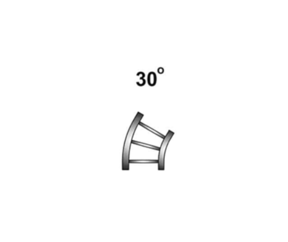 30° Horizontal Elbow | Cable Tray Systems | PUPCO