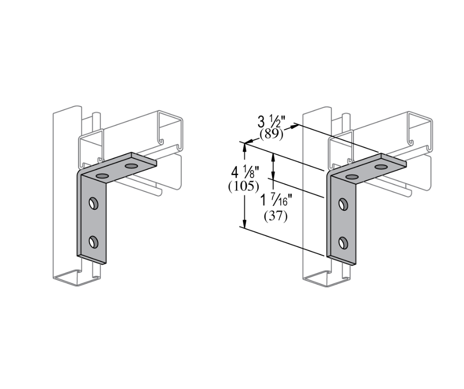 607 Angle Fittings | Power Utility Products Co | PUPCO