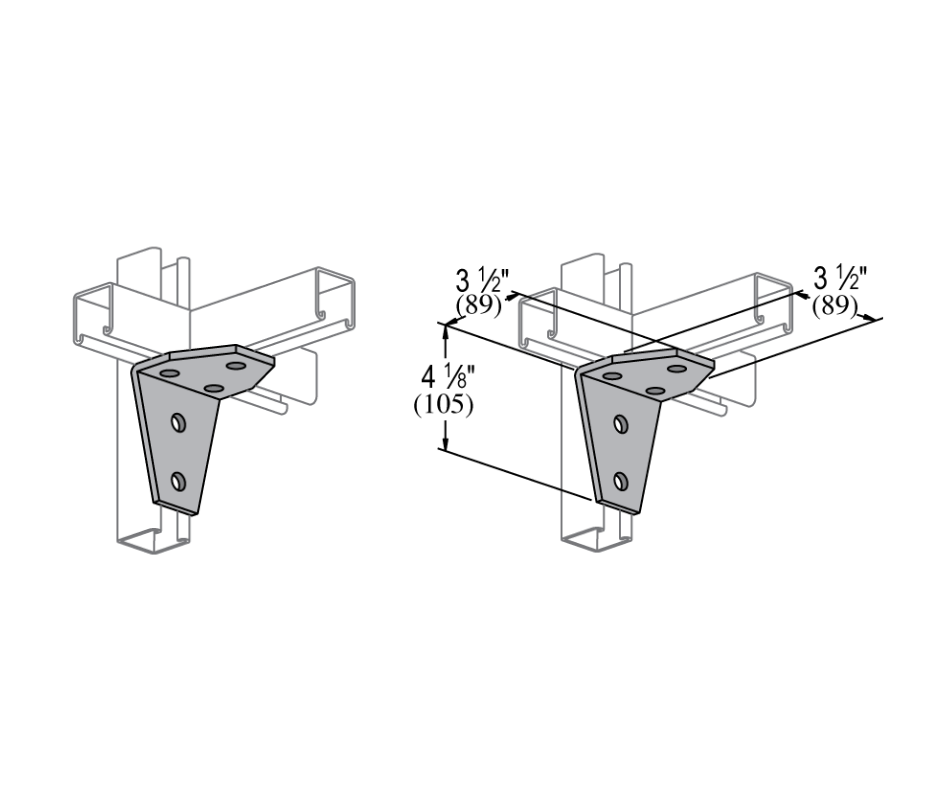 615 Angle Fittings | Power Utility Products Co | PUPCO