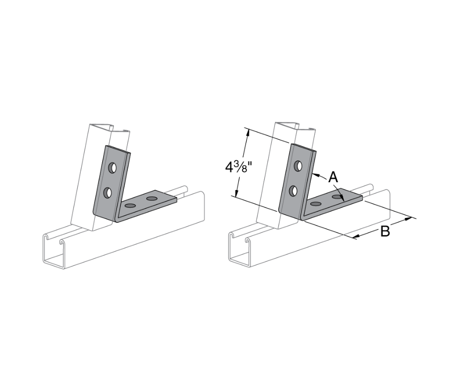 793 Angle Fittings | Power Utility Products Co | PUPCO